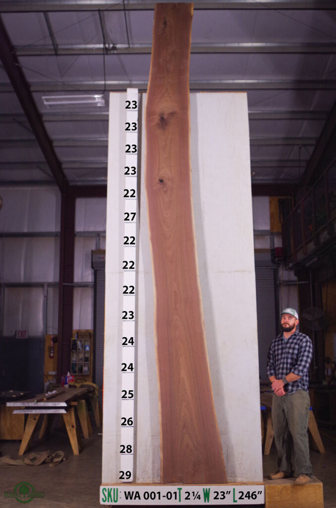 Walnut Live Edge Slabs & Wood | Berdoll Sawmill