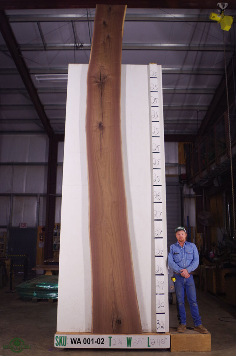 Walnut Live Edge Slabs & Wood | Berdoll Sawmill