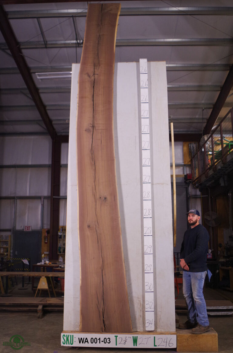Walnut Live Edge Slabs & Wood | Berdoll Sawmill