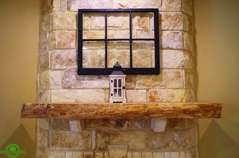 Pecan Wood Fireplace Mantels | Berdoll Sawmill