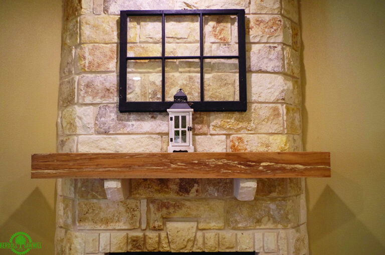 Pecan Wood Fireplace Mantels | Berdoll Sawmill