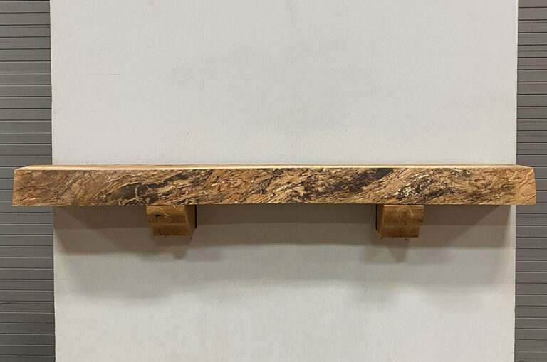 Pecan Wood Fireplace Mantels | Berdoll Sawmill