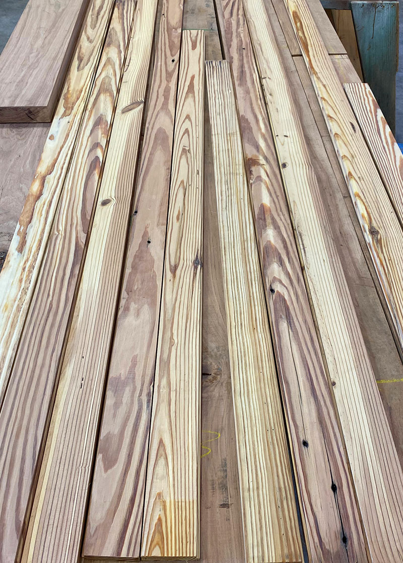 Longleaf Pine Lumber | Berdoll Sawmill